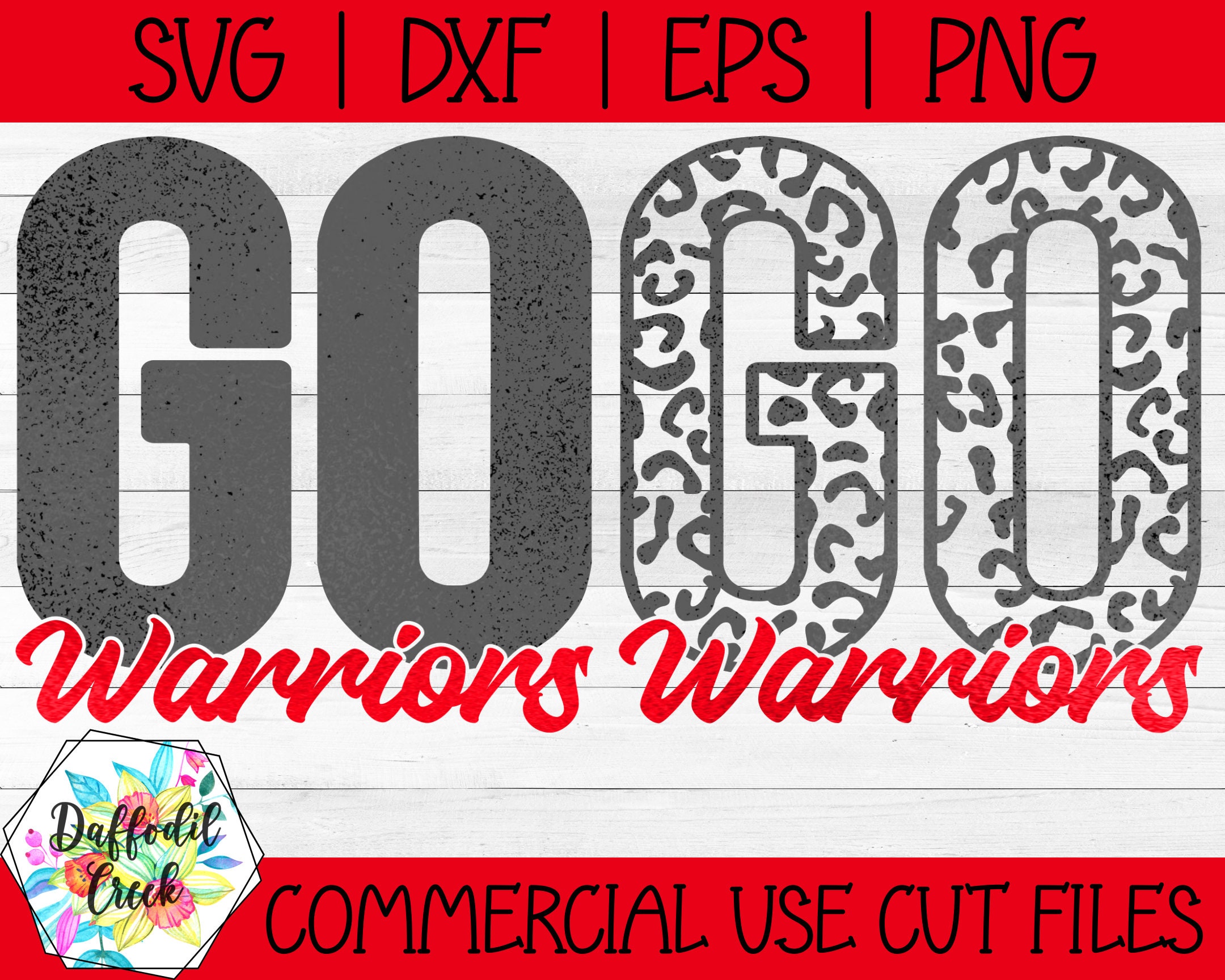 Warriors School SVG School Spirit Design Warriors Sports - Etsy