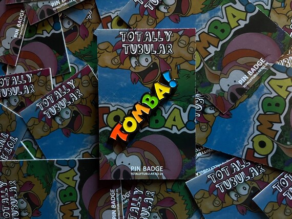 TOMBA LOGO Soft Enamel Metal Pin Badge | Etsy