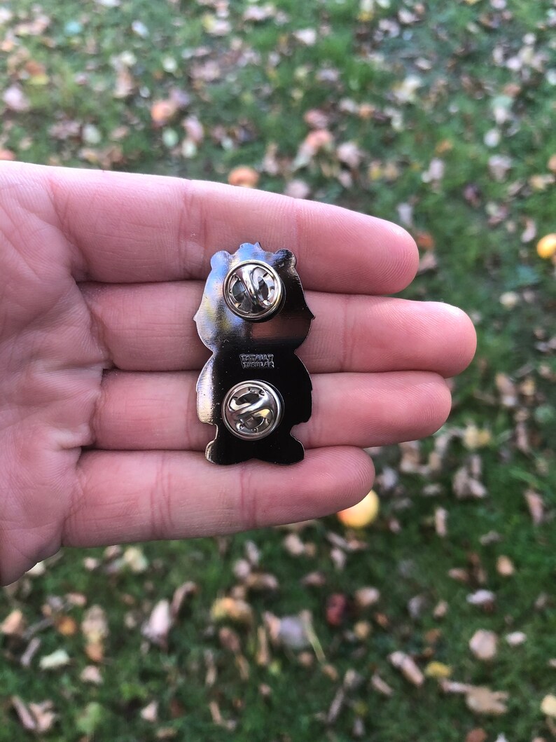 Intensive Care Bear Face Enamel Metal Pin Badge Etsy
