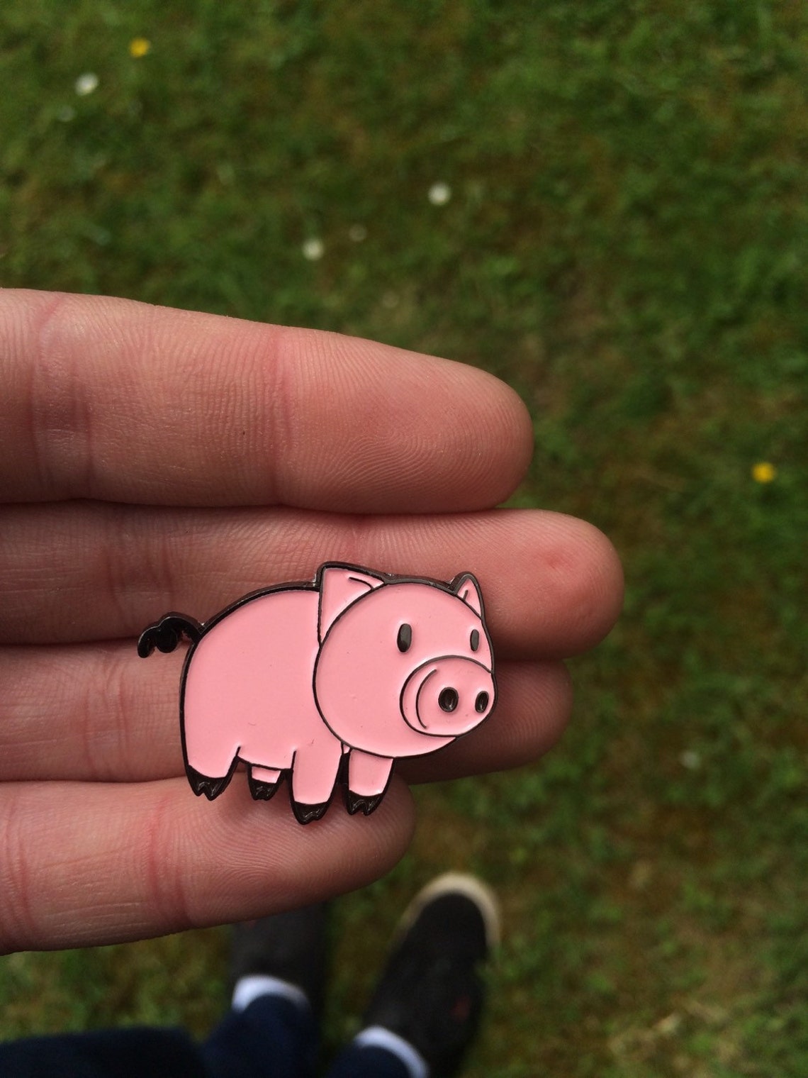 Cartoon Pig Hard Enamel Pin Badge | Etsy