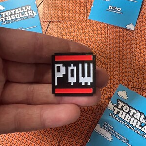 Super Mario Bros. POW Block Hard Enamel Pin Badge - Etsy