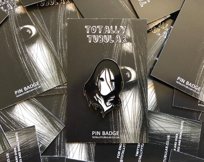 THE GRUDGE Kayako Saeki Face Enamel Metal Pin Badge - Etsy