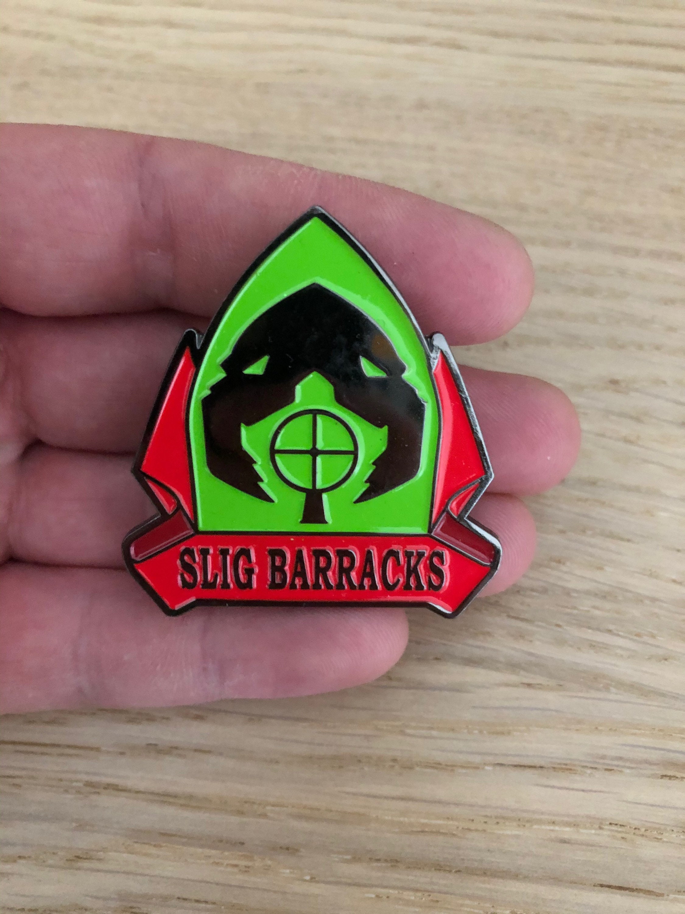 ODDWORLD: ABE'S EXODDUS Slig Barracks Symbol Enamel Pin - Etsy