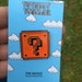 Super Mario Bros. Question Mark Brick/ Block Hard Enamel Pin - Etsy