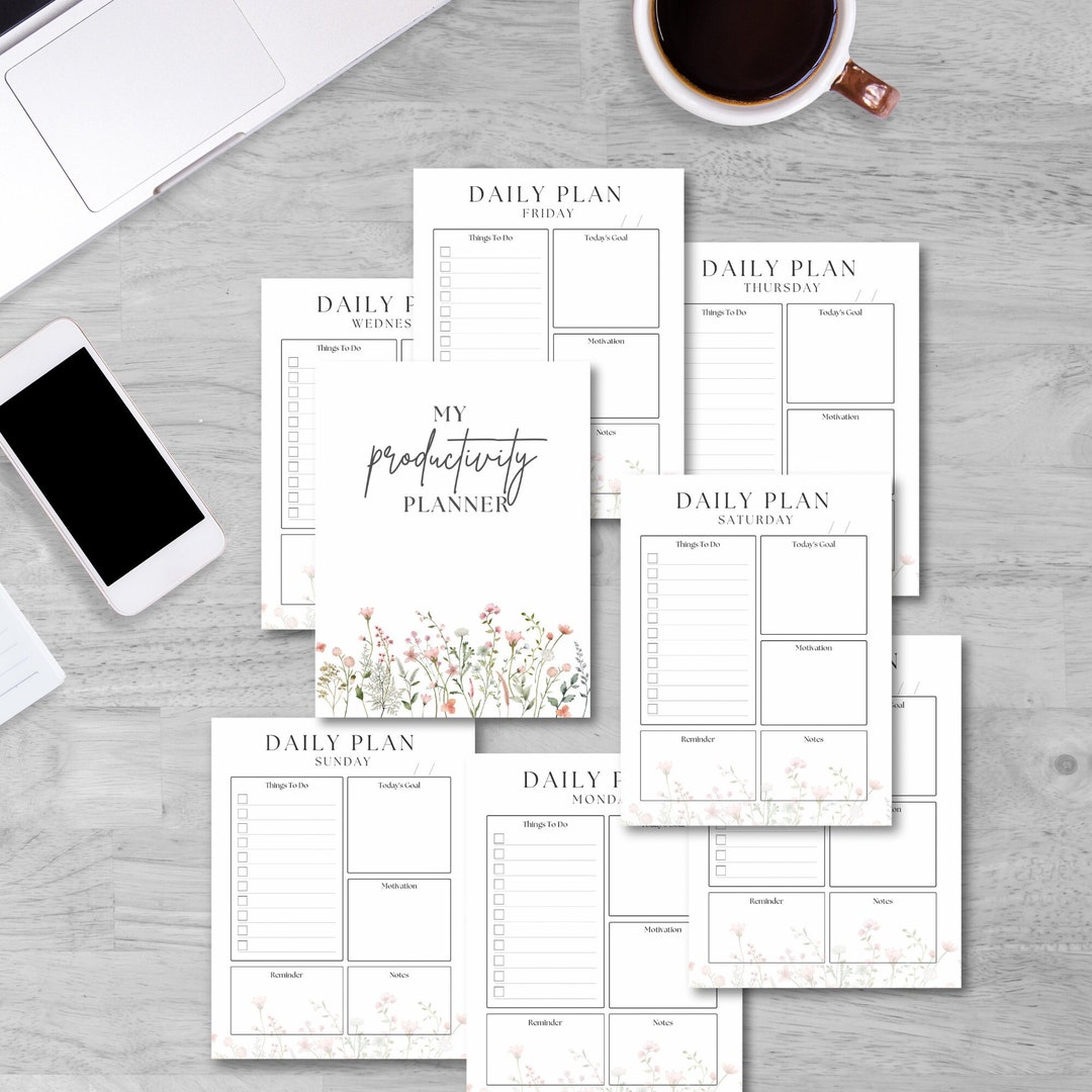 Brain Dump Daily Planner, Brain Dump Template, Instant Download, to Do ...