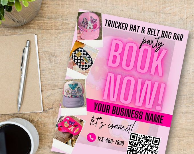 Custom Trucker Hat Bar Starter Kit Boujee Package Perfect for Hat Bars ...