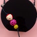 Wooden Key Ring and Bag Accessory Kokeshi Doll Inspired by Kusama ...