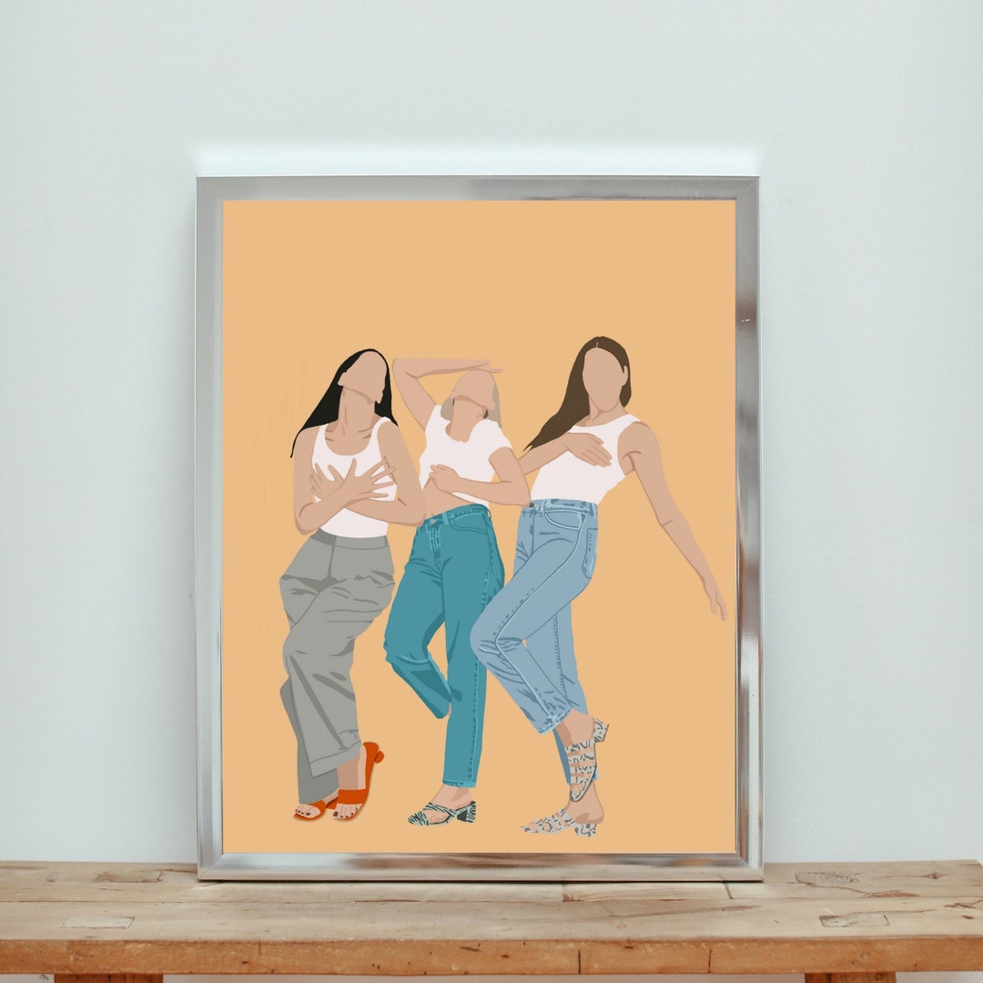 Printable Wall Art - HAIM Print - Etsy