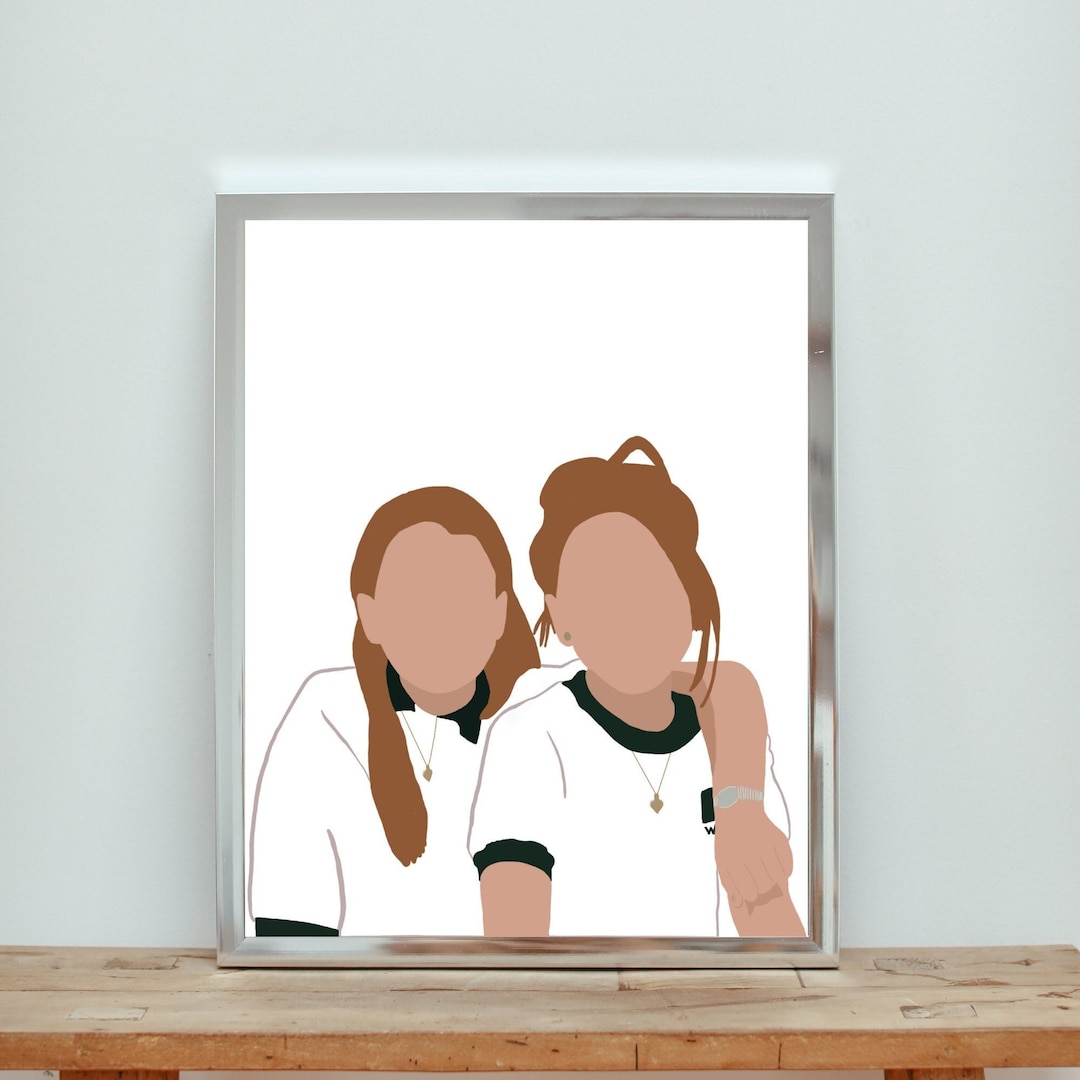 Printable Wall Art, Annie and Hallie - the Parent Trap Print - Etsy