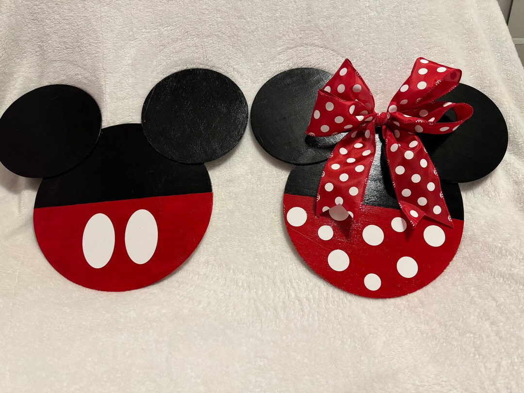 Mickey and Minnie Decor - Etsy