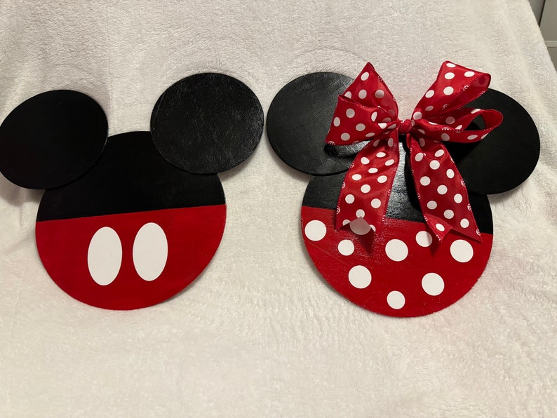 Mickey and Minnie Decor - Etsy