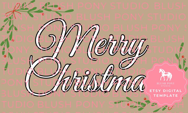 Holiday Banner Templates - Christmas, Hanukkah, Kwanzaa, New Years ...
