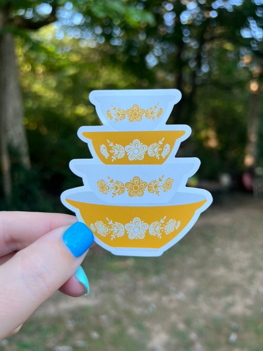 Pyrex Butterfly Gold Magnet: Retro Kitchen Decor - Etsy