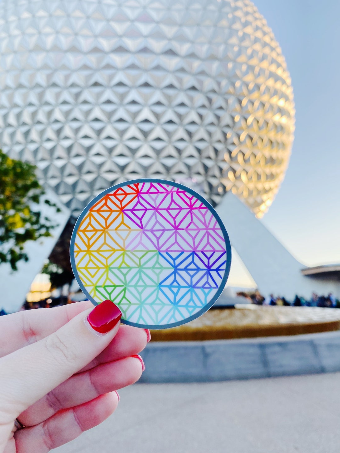 Spaceship Earth Sticker Epcot Disney for Planner Laptop Hydroflask ...