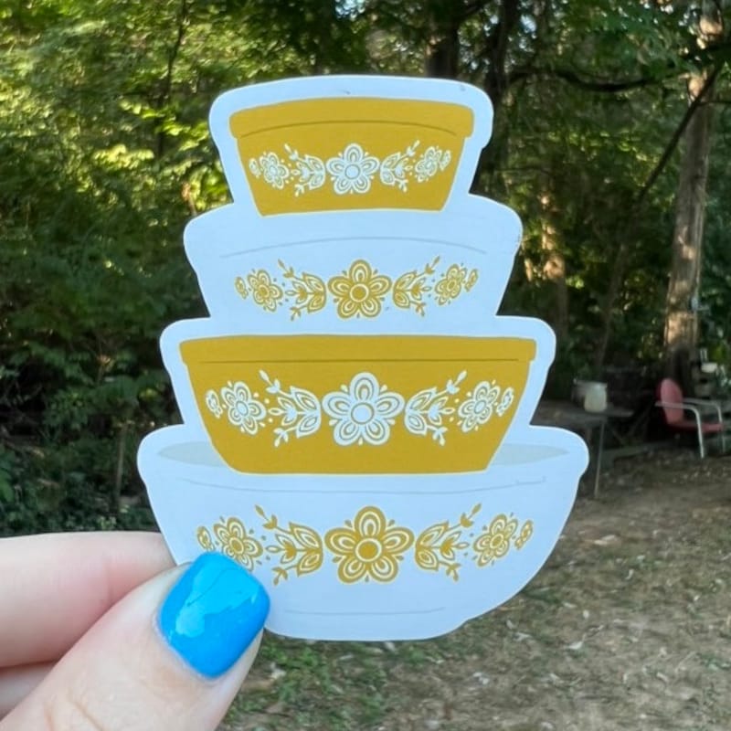 Butterfly Gold Pyrex - Etsy