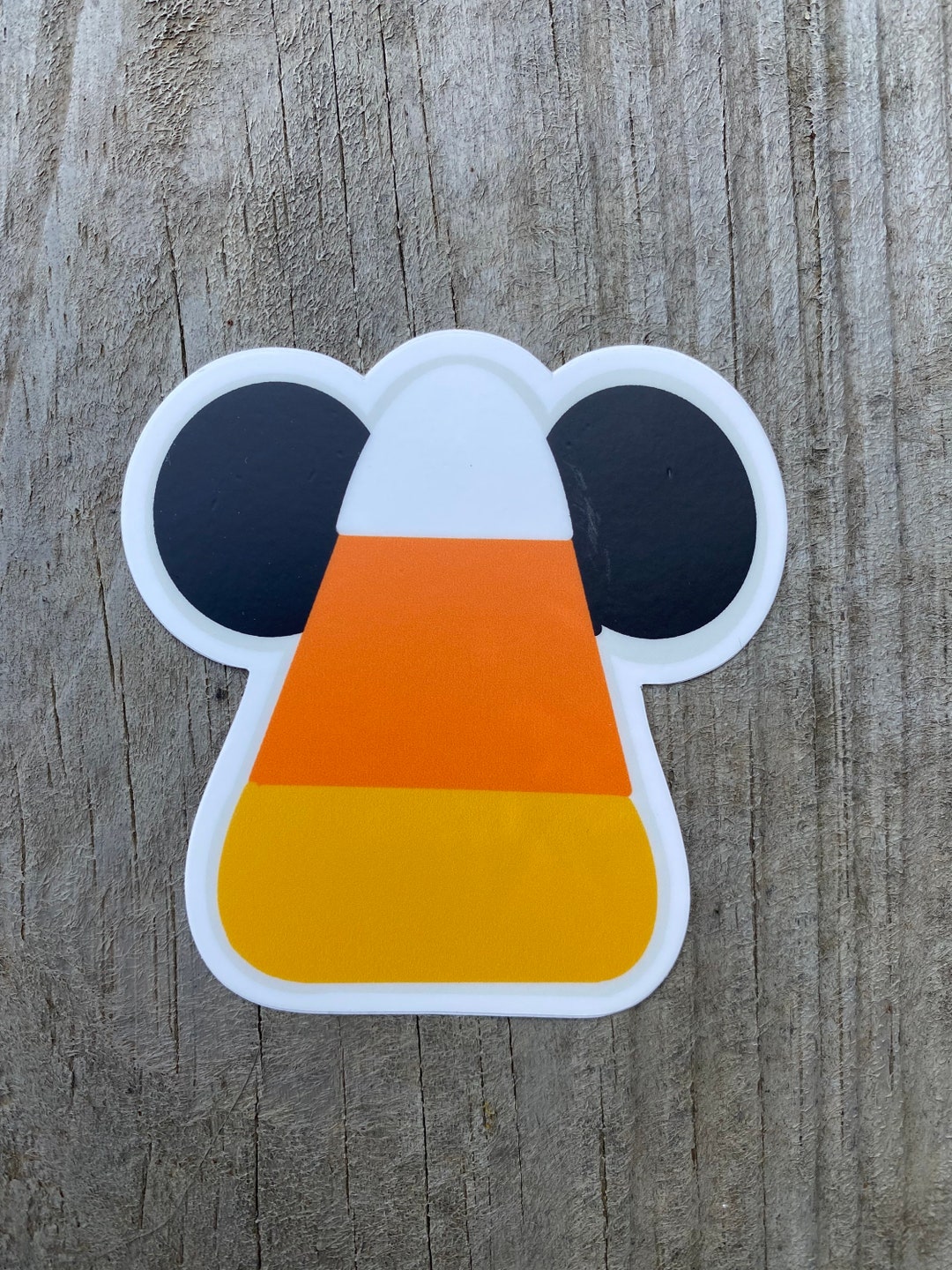 Mickey Candy Corn Halloween Inspired Sticker Disney Boo to You Planner ...