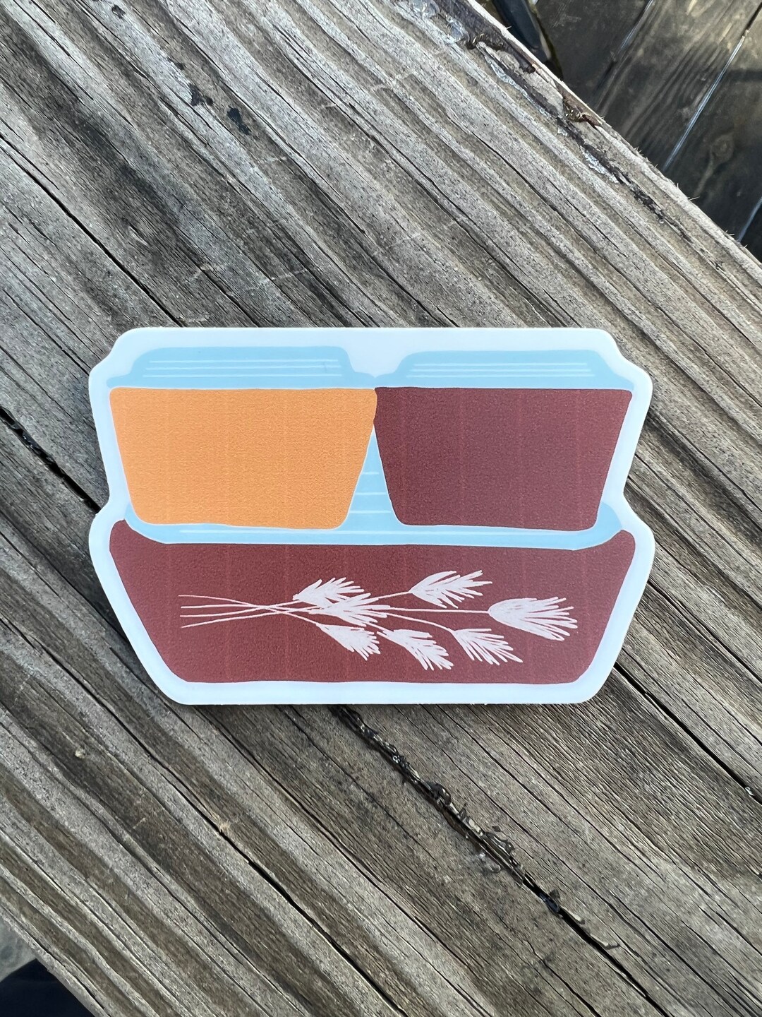 Pyrex Autumn Harvest Refrigerator Set Magnet | Fridge Magnet | Retro ...