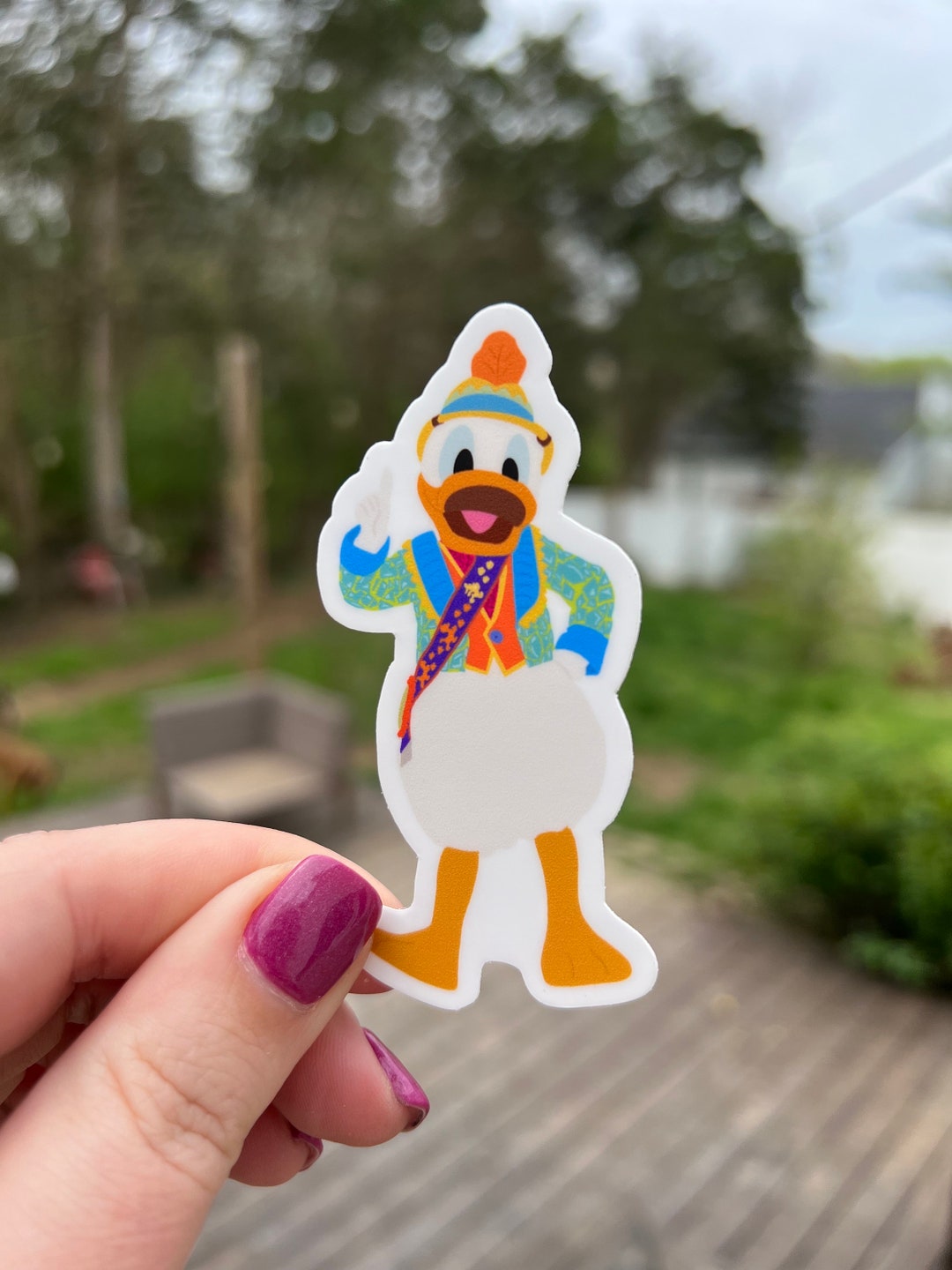 Donald Duck Dino-bash Inspired Sticker | Animal Kingdom Disney ...