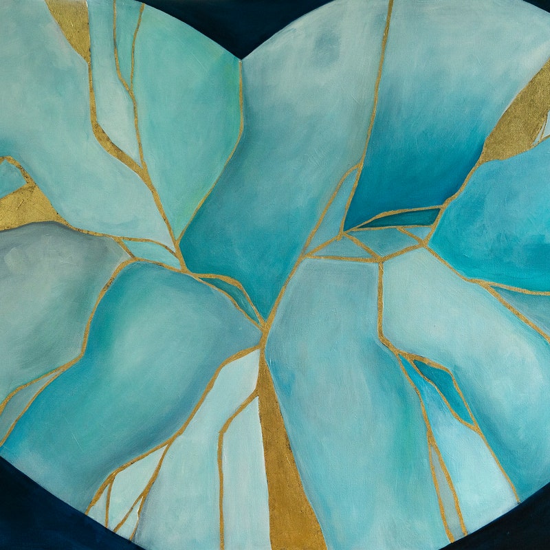 Kintsugi Print - Etsy