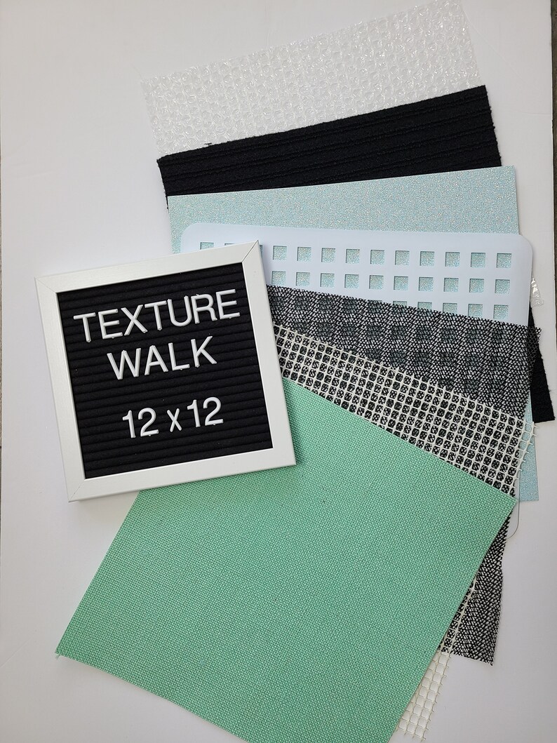 Sensory Play TEXTURE WALK Montessori Materials Waldorf | Etsy