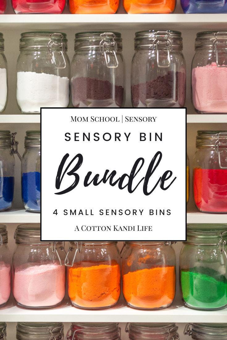 Sensory Bin | Seasonal Bundles | 4 KITS | Educational Activity, Stim ...