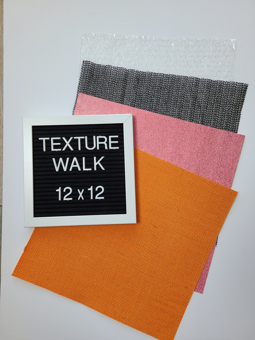 Sensory Play TEXTURE WALK Montessori Materials, Waldorf Toys, Stim Toy ...