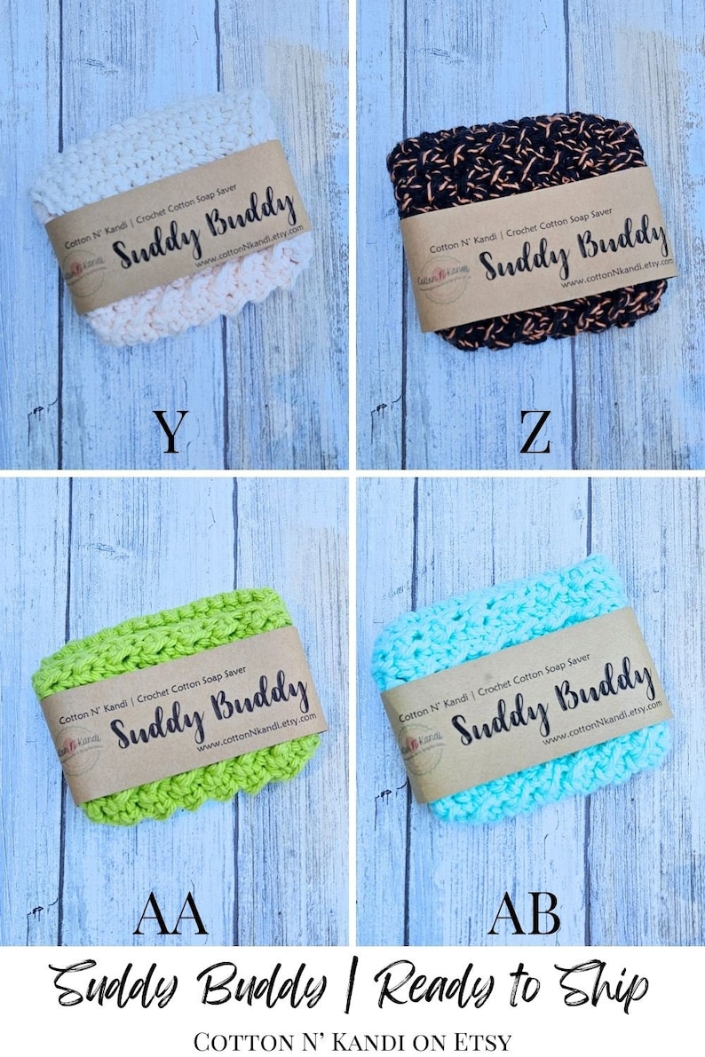 Suddy Buddy Soap Saver | Zero Waste Gifts, Handmade Crochet Soap Pouch ...