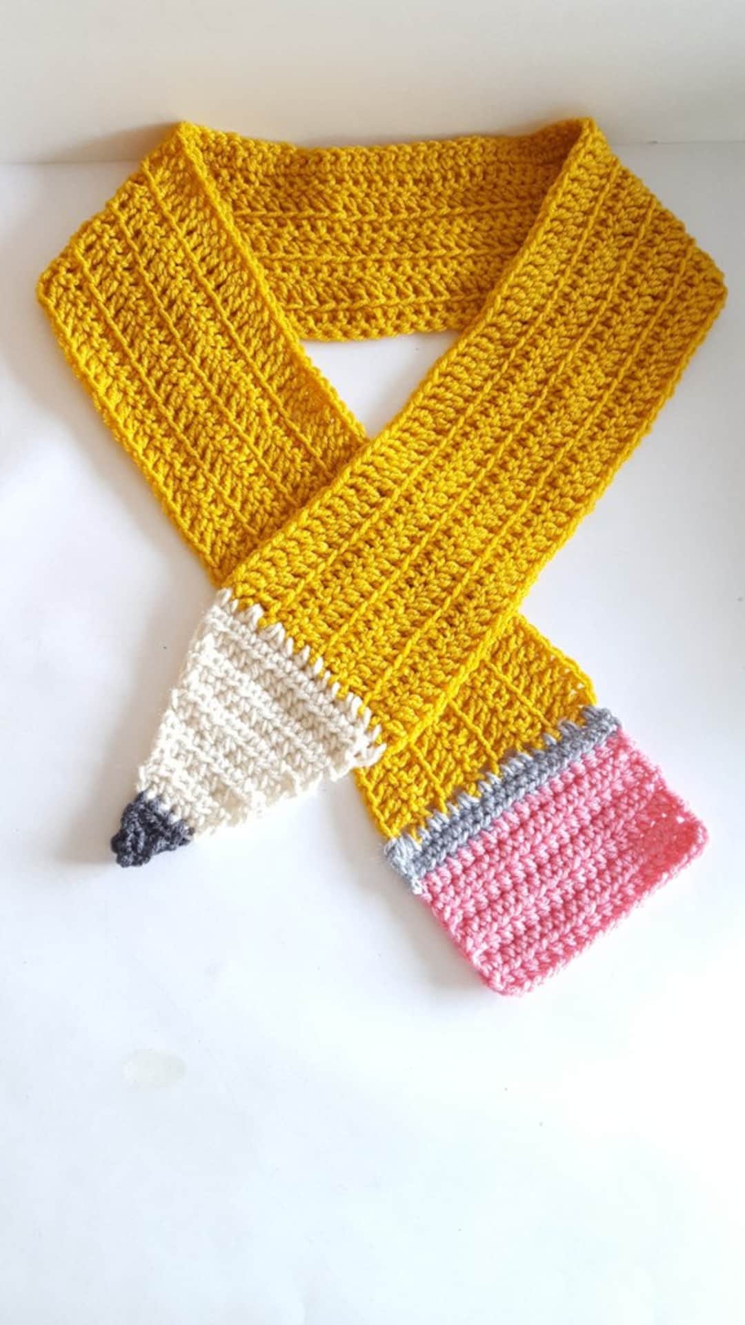 Pencil Scarf | KIDS | Toddler Scarf, Kindergarten Outfit, English ...