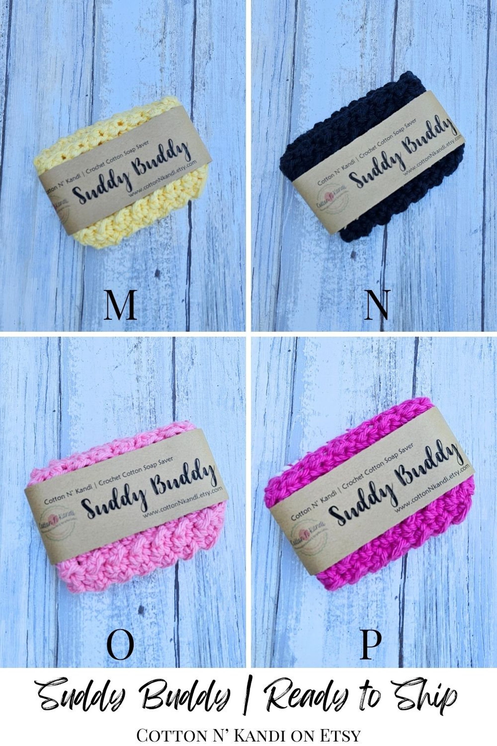 Suddy Buddy Soap Saver | Zero Waste Gifts, Handmade Crochet Soap Pouch ...