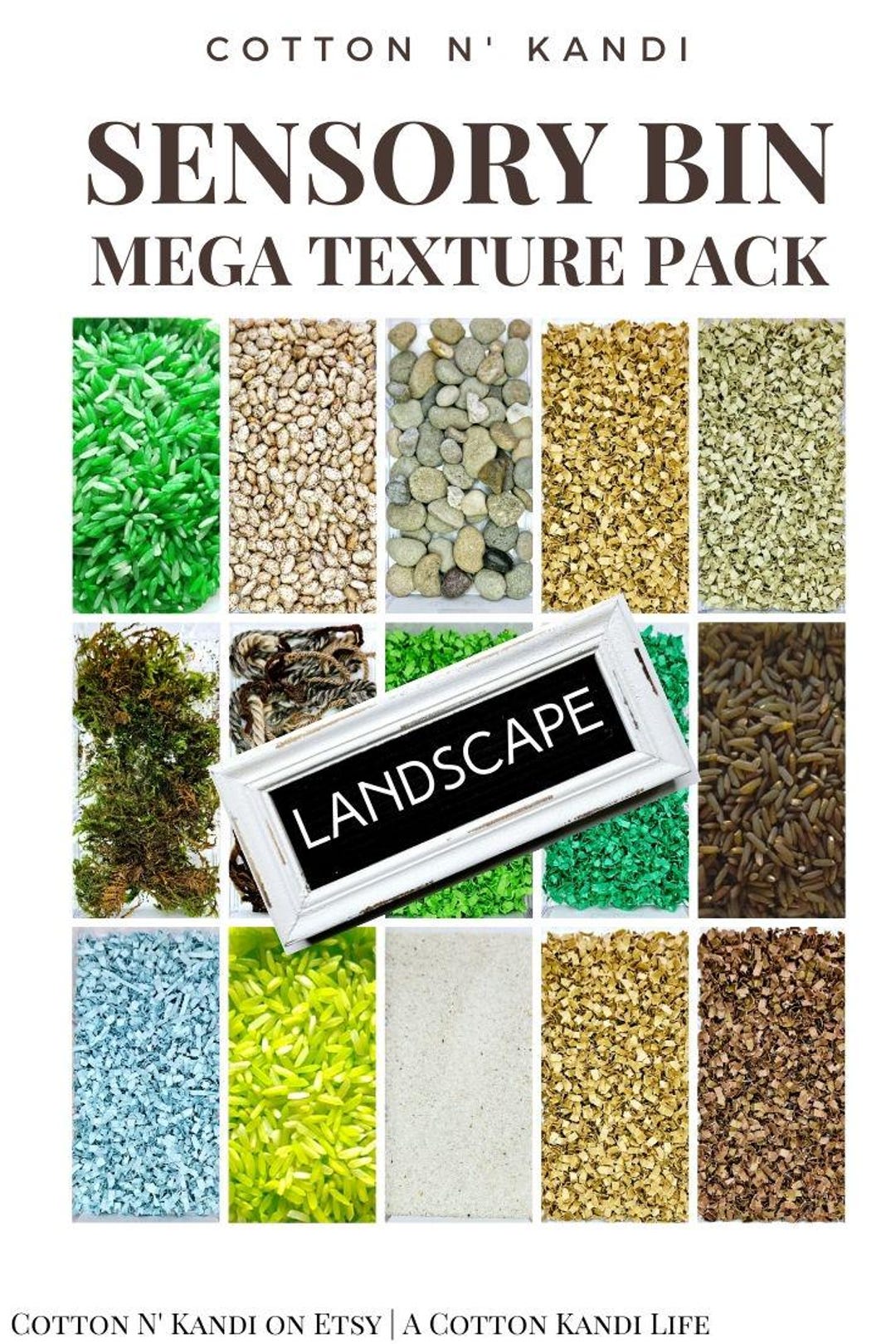 Sensory Bin | 15 COLOR MEGA PACKS | Educational Activity, Stim Toy ...