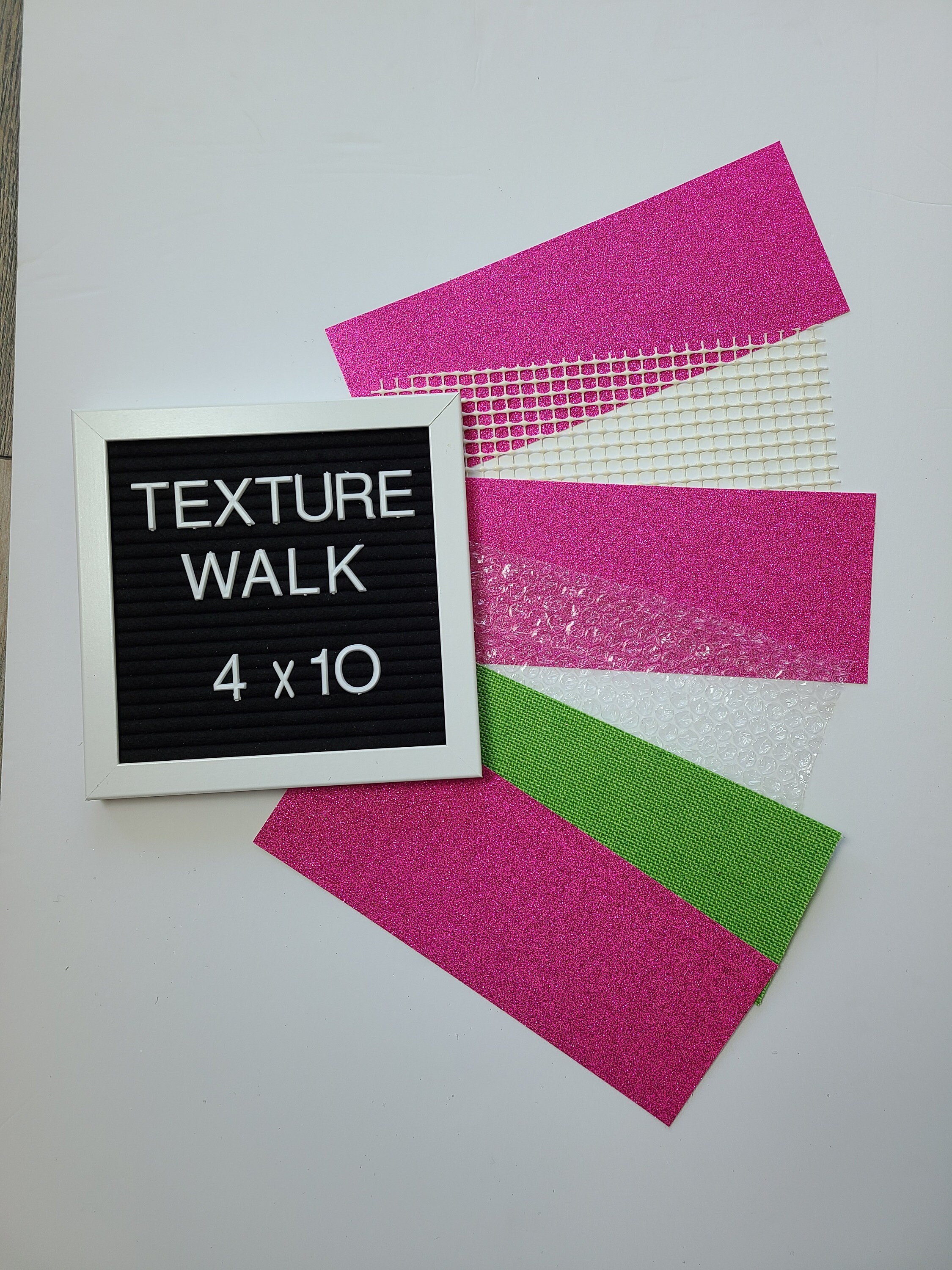Sensory Play | TEXTURE WALK | Montessori Materials, Waldorf Toys, Stim ...