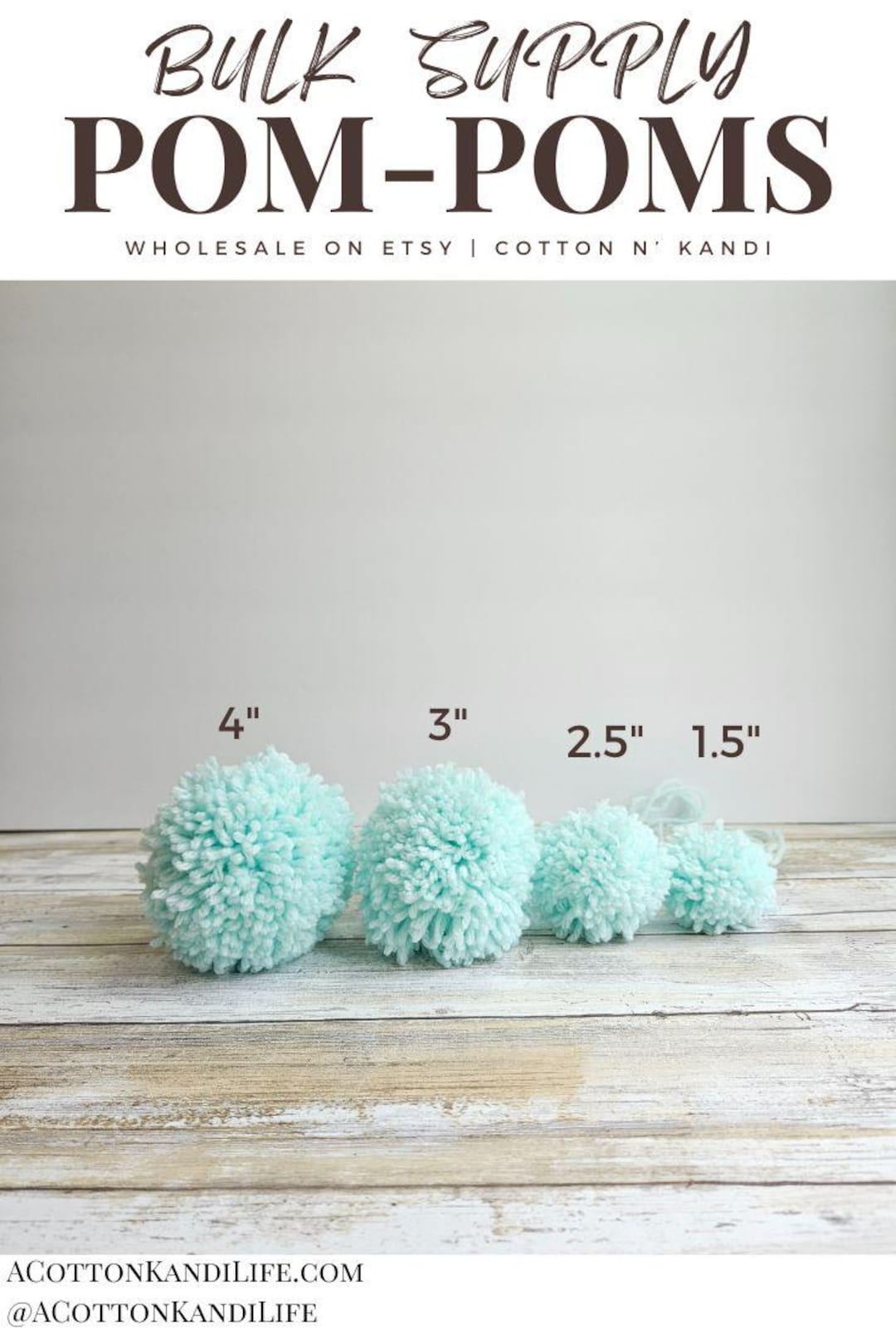 BULK Supplies- Pom-poms | 4