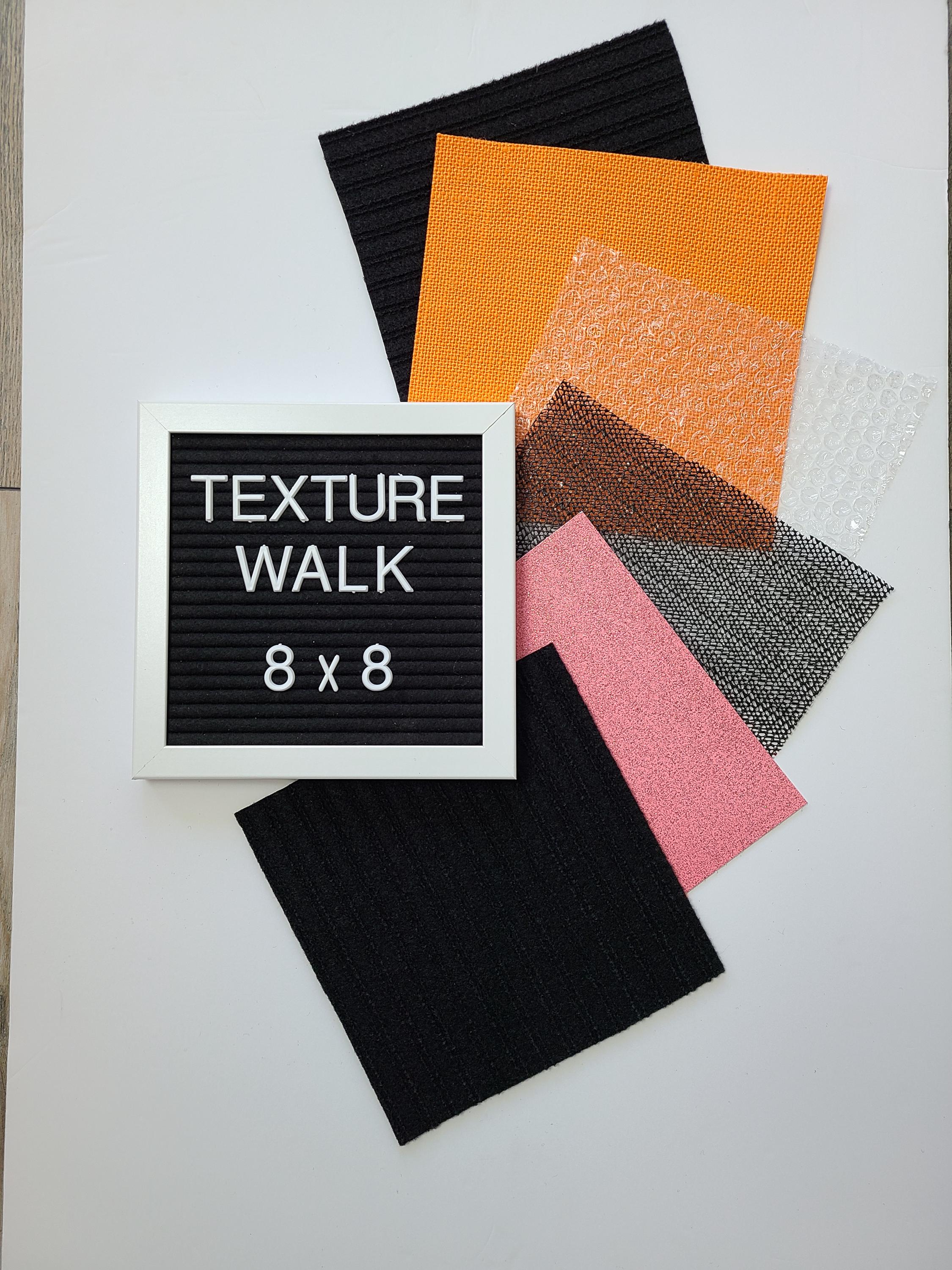 Sensory Play | TEXTURE WALK | Montessori Materials, Waldorf Toys, Stim ...
