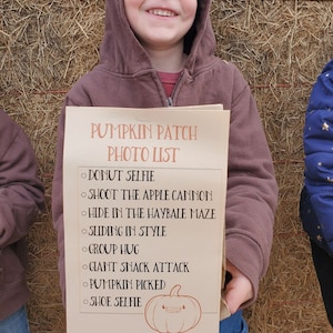 MOM SCHOOL Printable | Pumpkin Patch Photo List Printable | Preschool ...