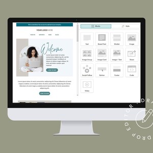 Enchanting Mailchimp Welcome Email Template - Etsy
