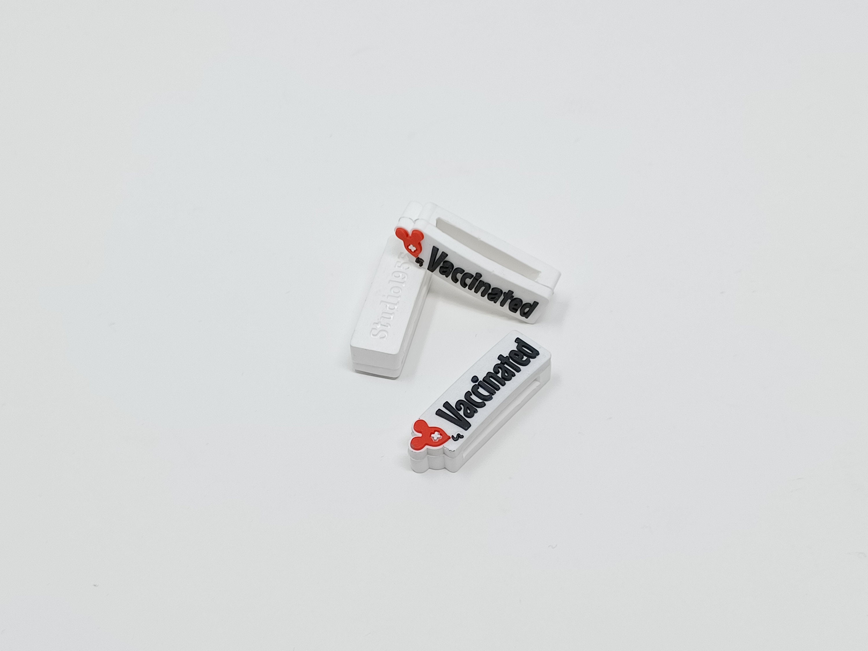 VACCINATED Slider for Use With Disney Magic Bands | Soft PVC ...