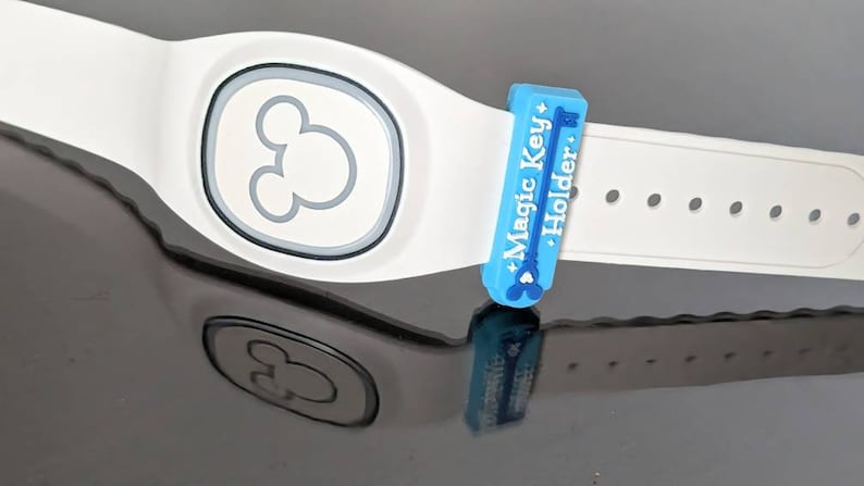 Magic Keyholder Sliding PVC Charm for Use With Magic Bands | Soft PVC ...
