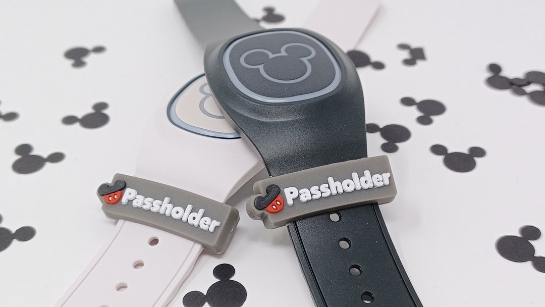 Passholder Sliding PVC Charm/sleeve for Use With Magic Bands | Soft PVC ...
