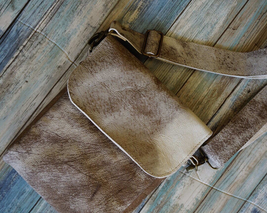 Genuine Leather Guide Bag, Cross Body Bag, Murse, Man Purse, Travel Bag ...