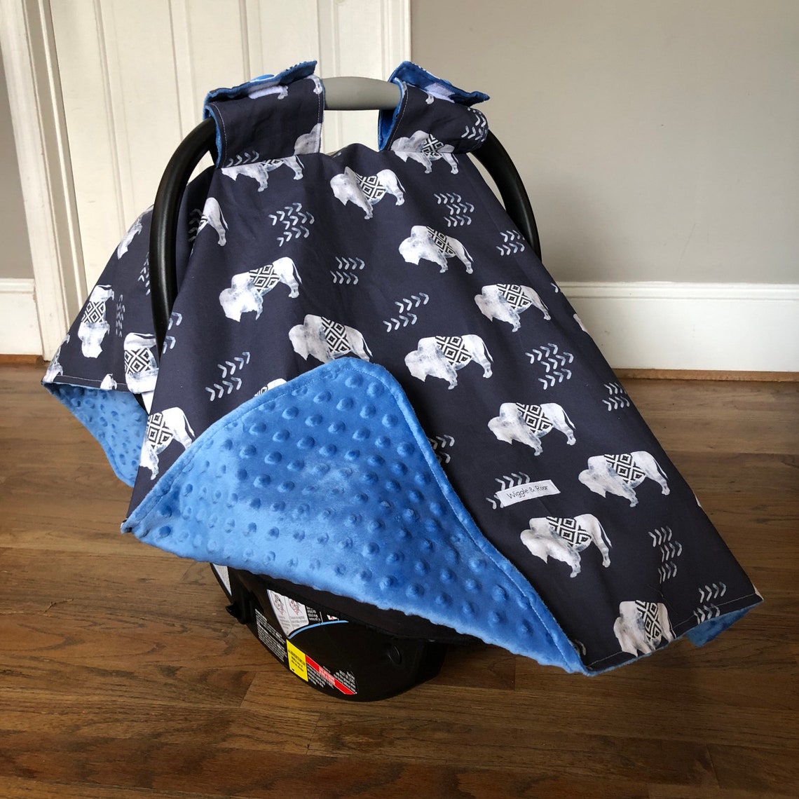 Western Buffalo | Baby Car Seat Canopy, Infant Car Seat Cover, Carseat ...