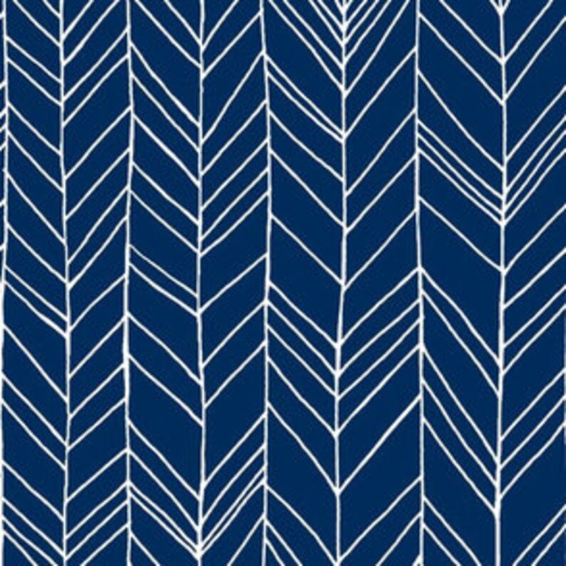 Modern Blue Chevron Diaper Changing Pad Diaper Mat Baby - Etsy