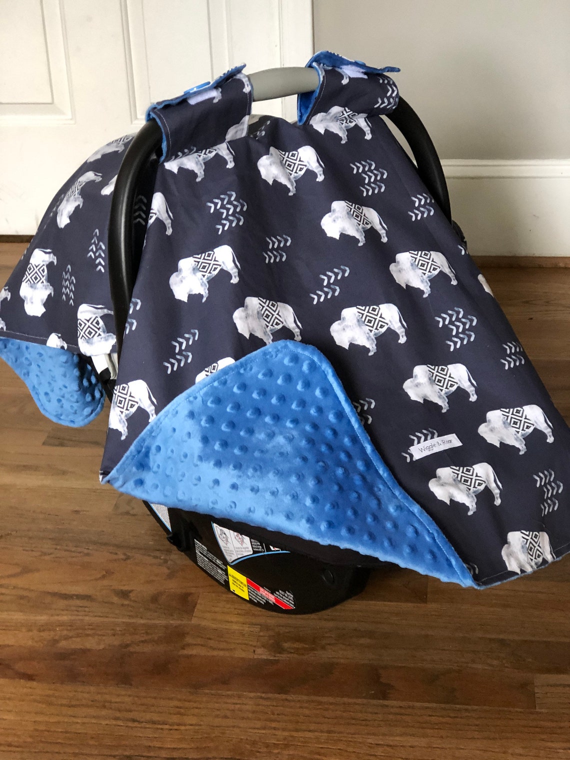 Western Buffalo | Baby Car Seat Canopy, Infant Car Seat Cover, Carseat ...