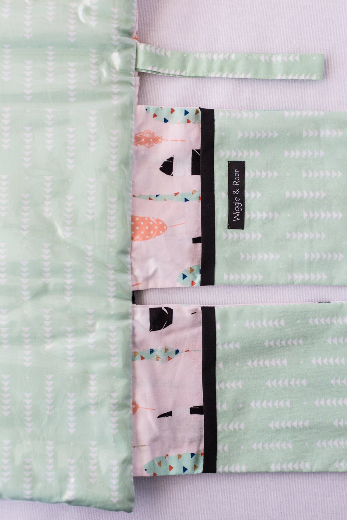 Modern Blue Chevron | Diaper Changing Pad, Diaper Mat, Baby Shower Gift ...