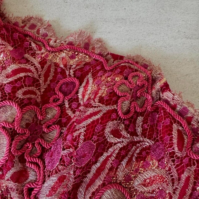 Gorgeous Lace Victor Costa Bustier Dress - Etsy