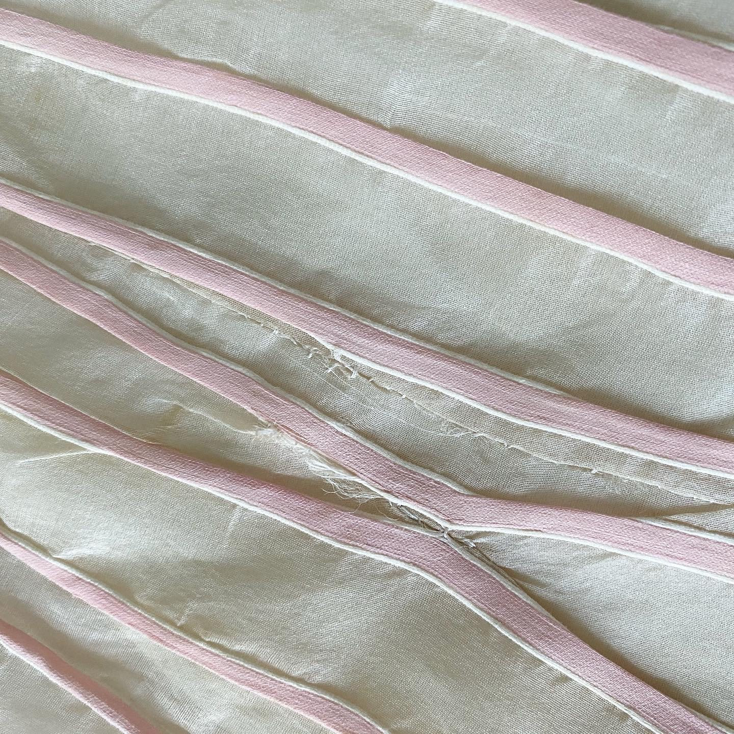 Pretty Pink Ribbon Striped Rappi Dress - Etsy