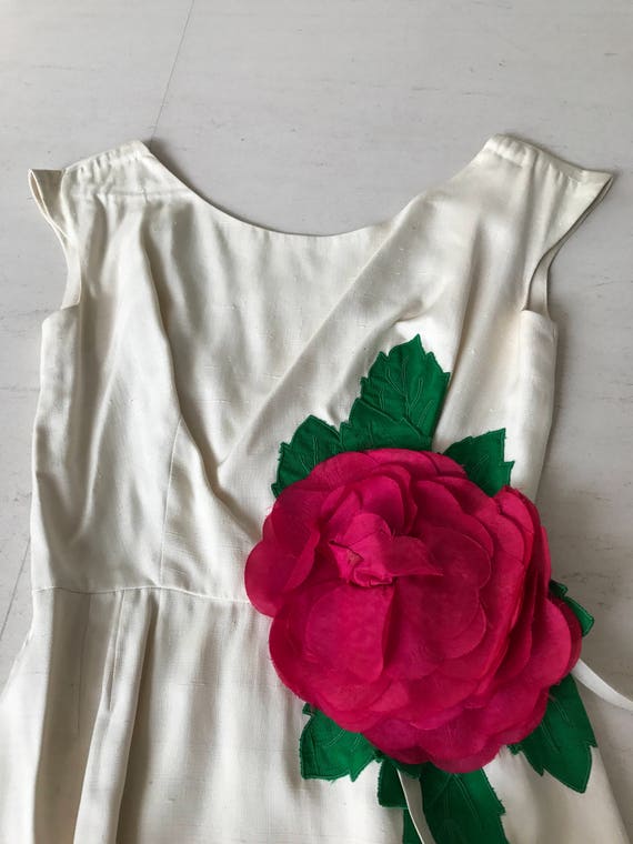 Drop Dead Gorgeous Extra Large Rose Applique Wiggle D… - Gem