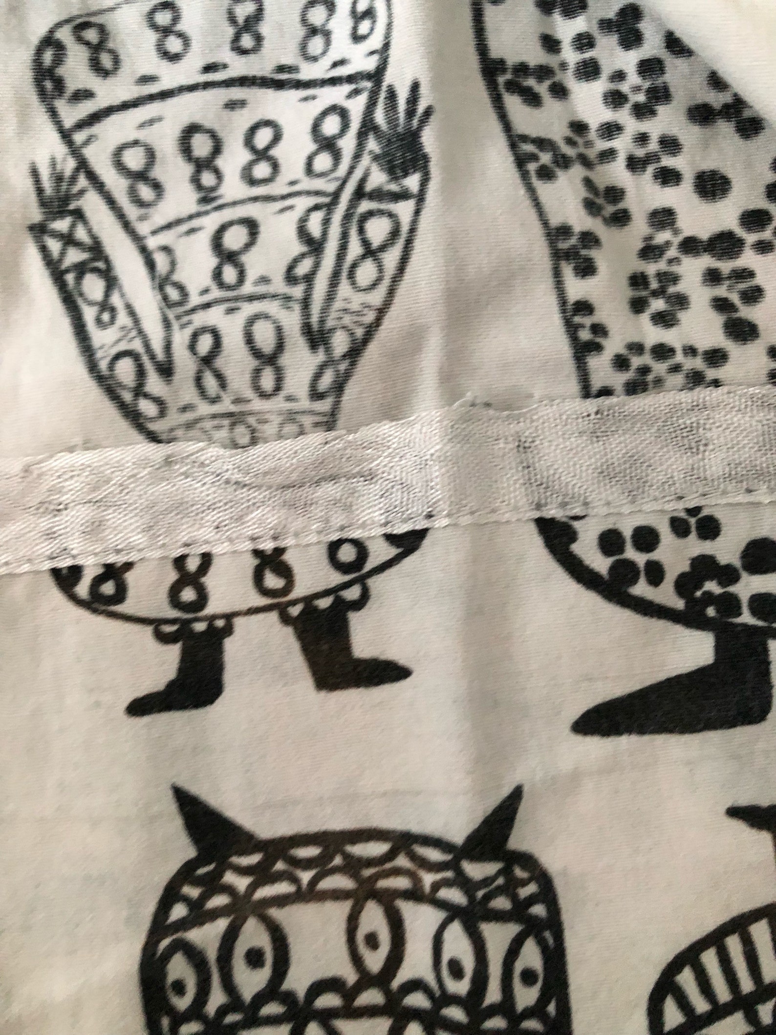 Rare 1950s Mr Mort Novelty Print Dress | Etsy