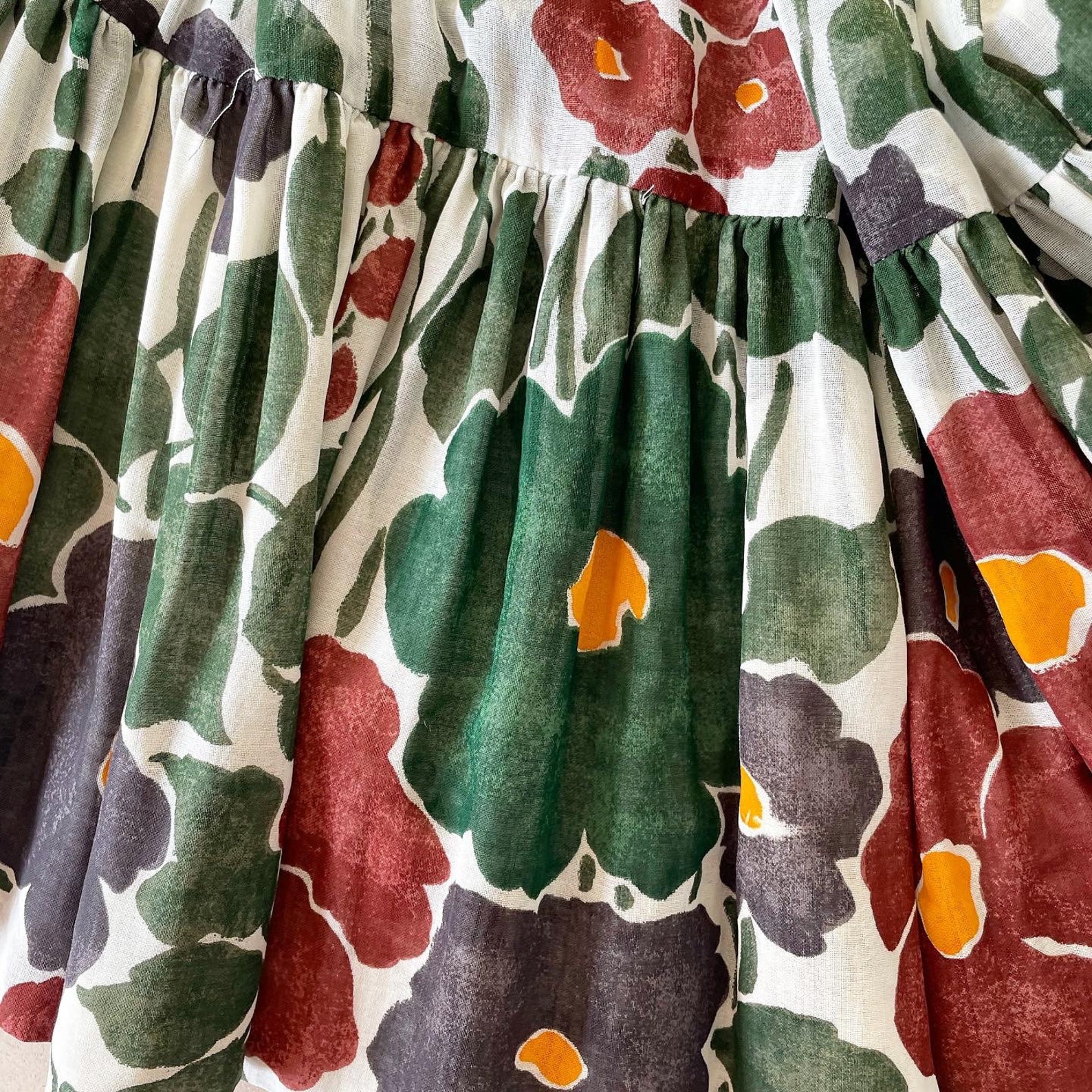 Pretty Poppy Flower Sundress With Incredible Full Circle Skirt - Etsy