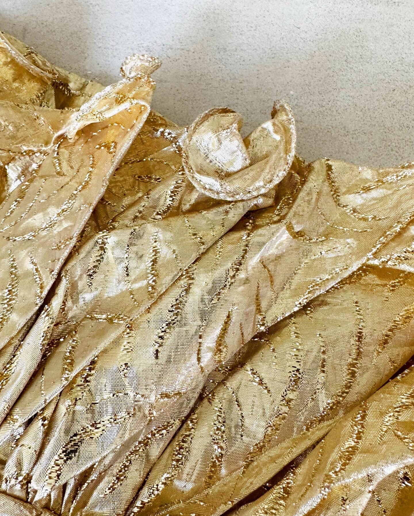 Rare Early Label Gold Mike Benet Dress - Etsy