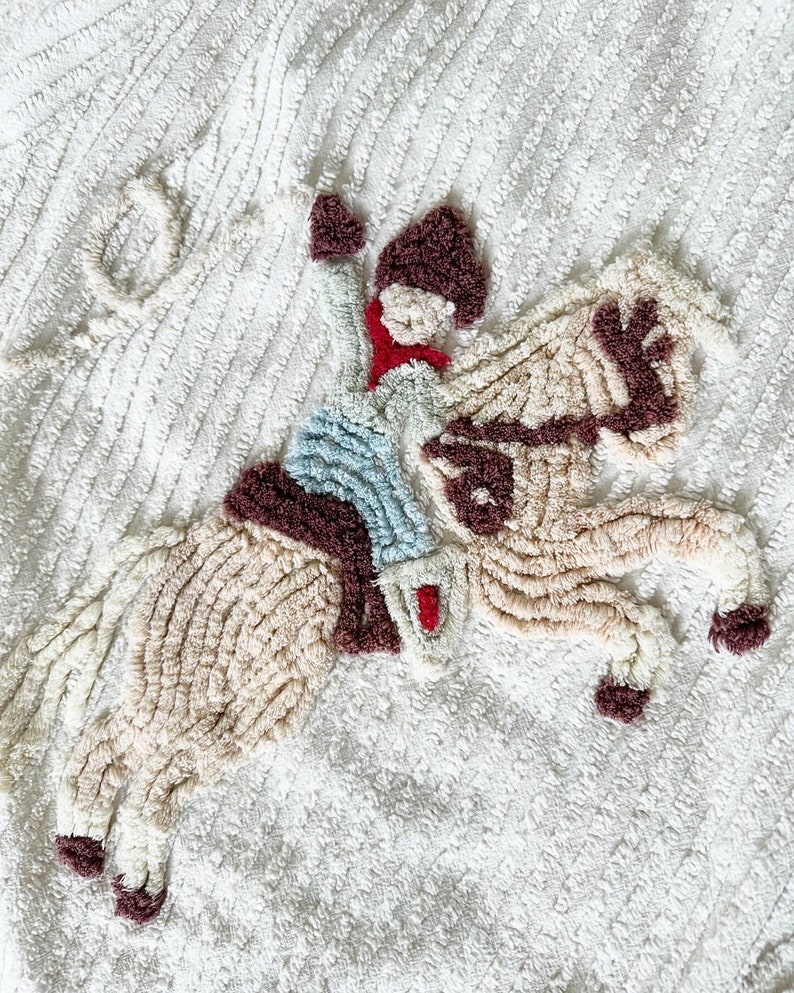 Rare 50s Roy Rogers Cowboy Chenille Robe - Etsy